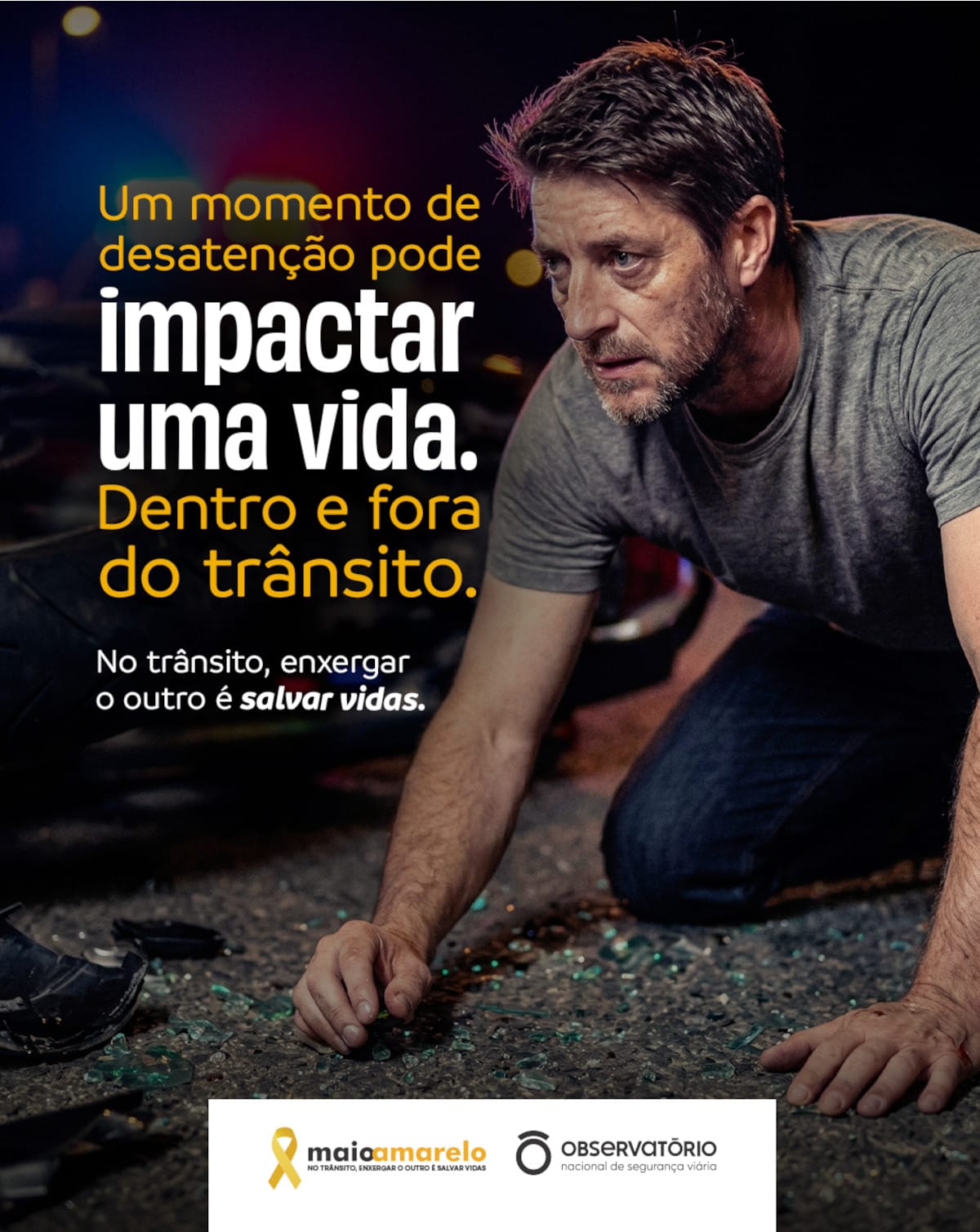 Maio Amarelo 2026 já tem tema definido: “No trânsito, enxergar o outro ...